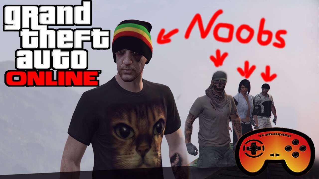 Die 4 Noobs vs Team Kro"N" "Deathrun in GTA Online #007 Deutsch/German ...