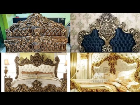 Royal bed Design/latest gadi bed design imeges/modern bed Design/wooden ...