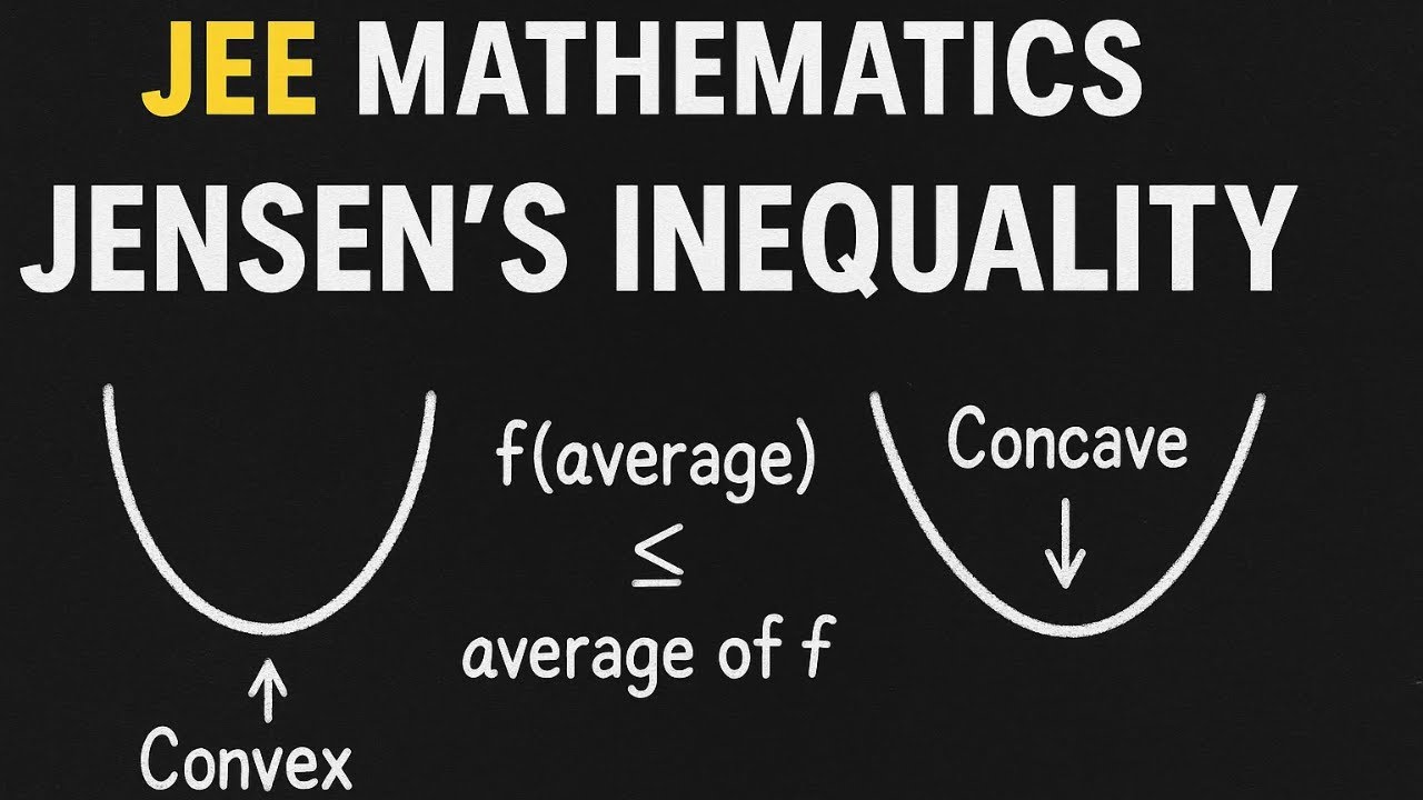Jensen’s Inequality Explained | Convex vs Concave | JEE Maths - YouTube