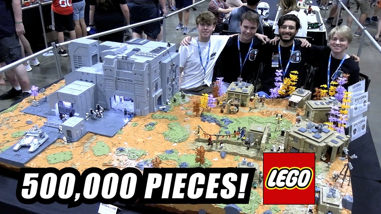 LEGO Star Wars Planet Sylvoria with 500,000 Pieces | Brick Finds & Flips