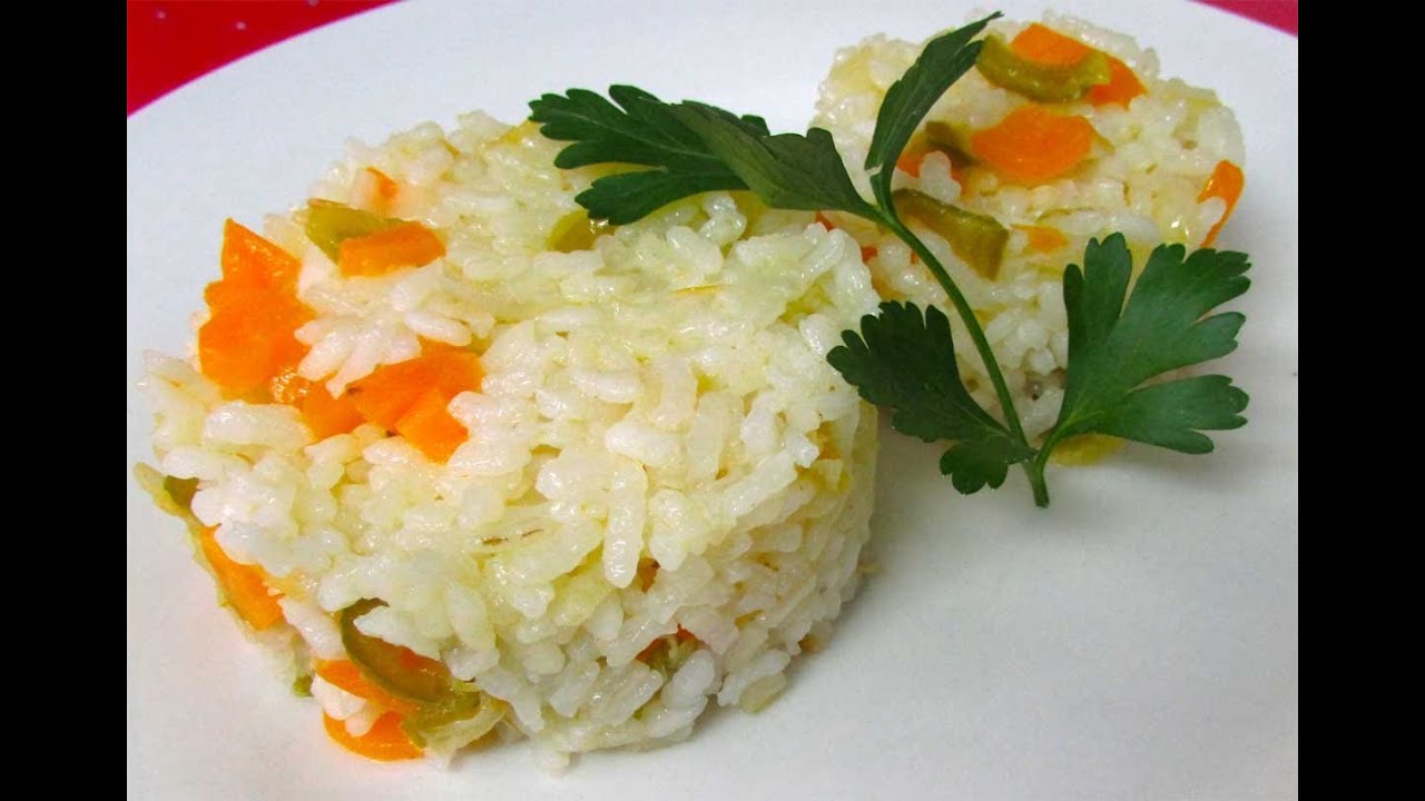 RECETA DE ARROZ CON VERDURAS - YouTube