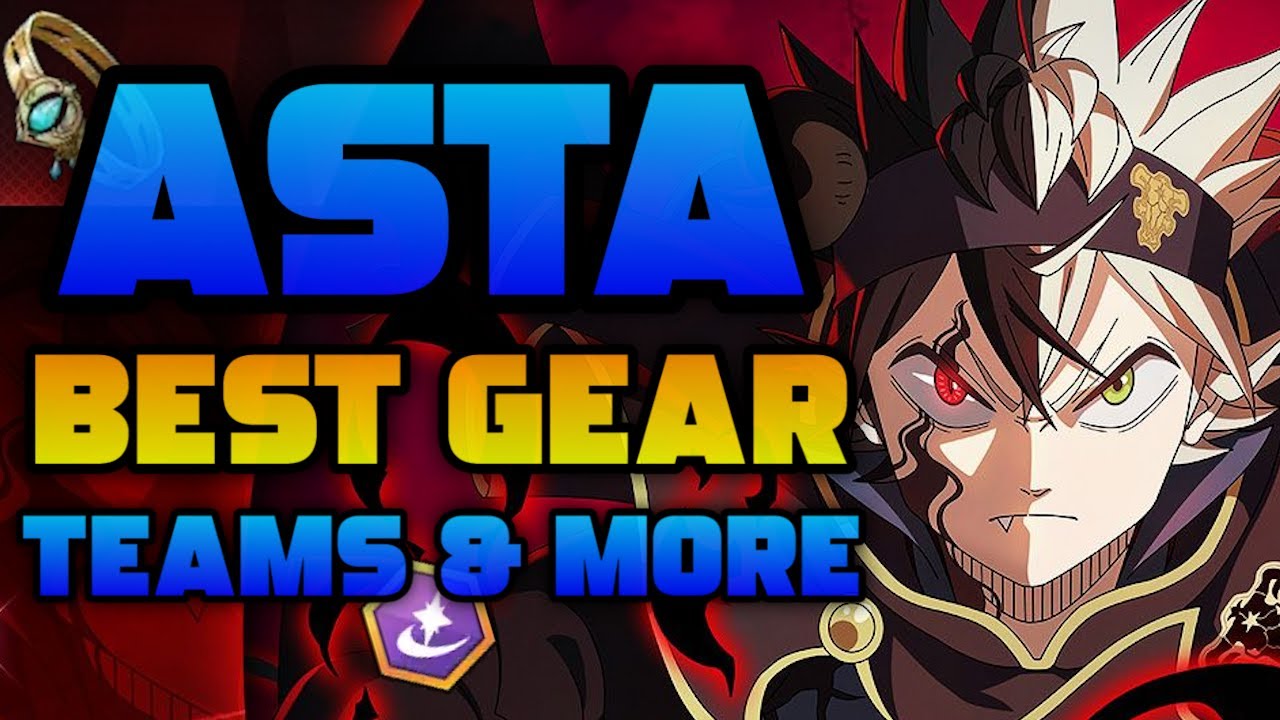 BLACK ASTA BUILD GUIDE! | Black Clover Mobile - YouTube