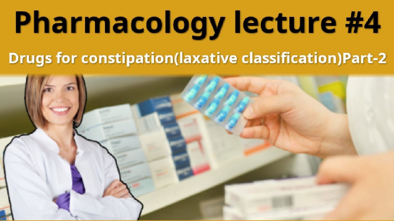 Anti Constipation drugs=laxative classification - YouTube