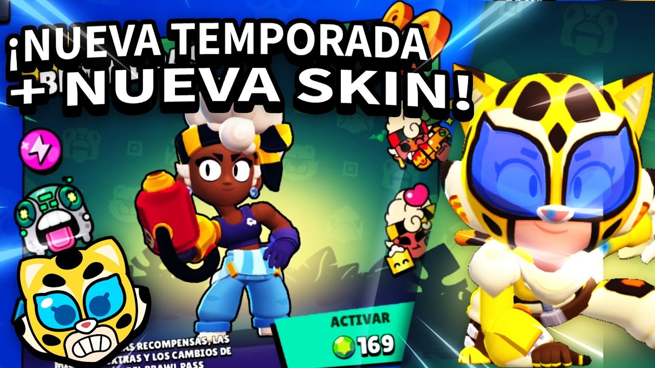 NUEVA TEMPORADA Y NUEVA SKIN DE MAX| Temporada 18 Brawl Stars - YouTube