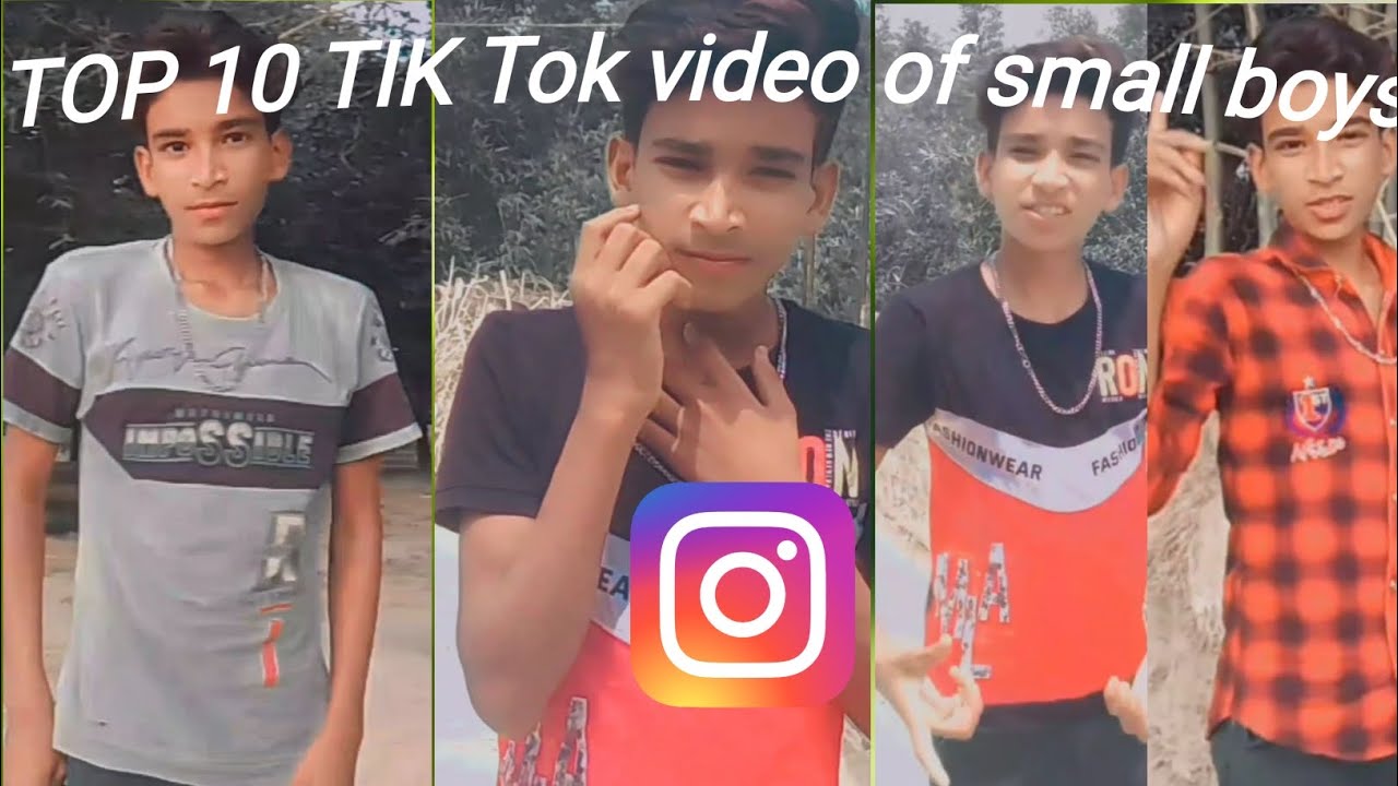 Top 10 TIK Tok video of small boys - YouTube