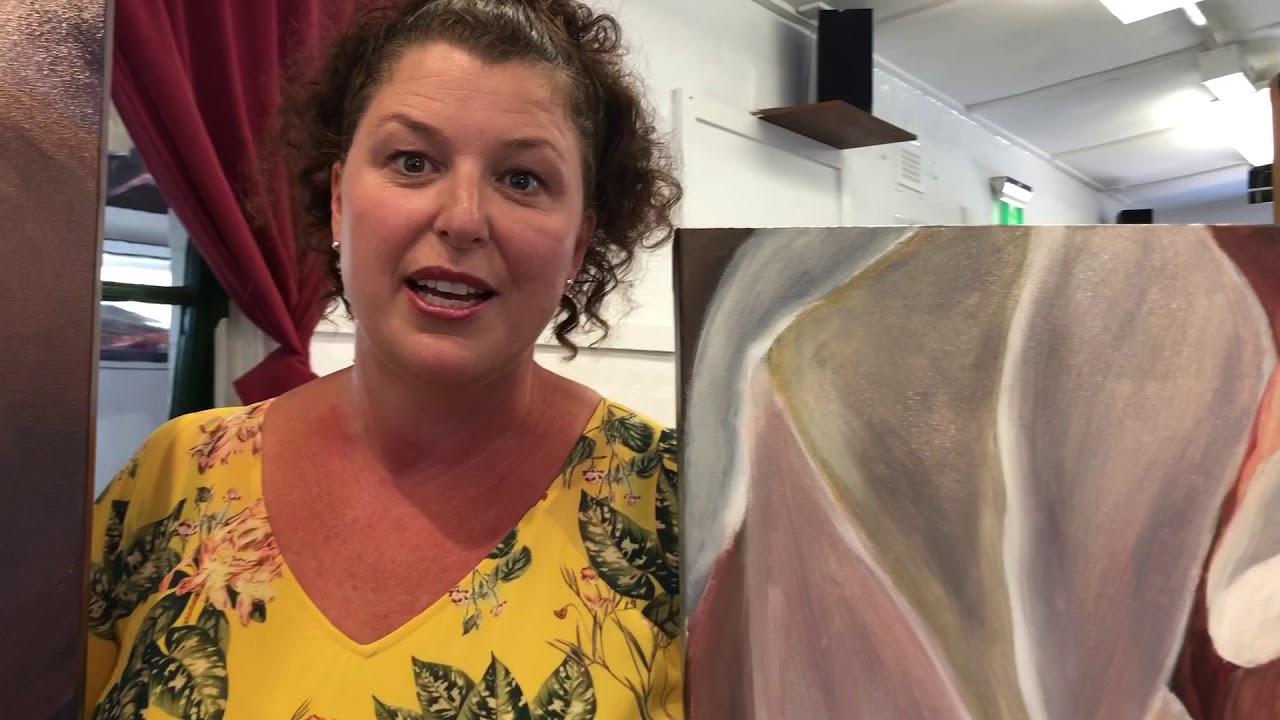 Review Jacqueline Coates Blooms Painting Workshop Kate from New Zealand ...