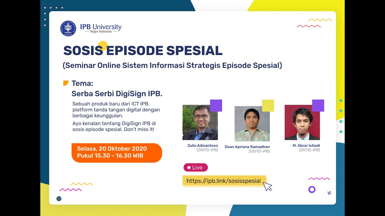 DigiSign IPB (SOSIS ICT IPB Episode Spesial) - YouTube