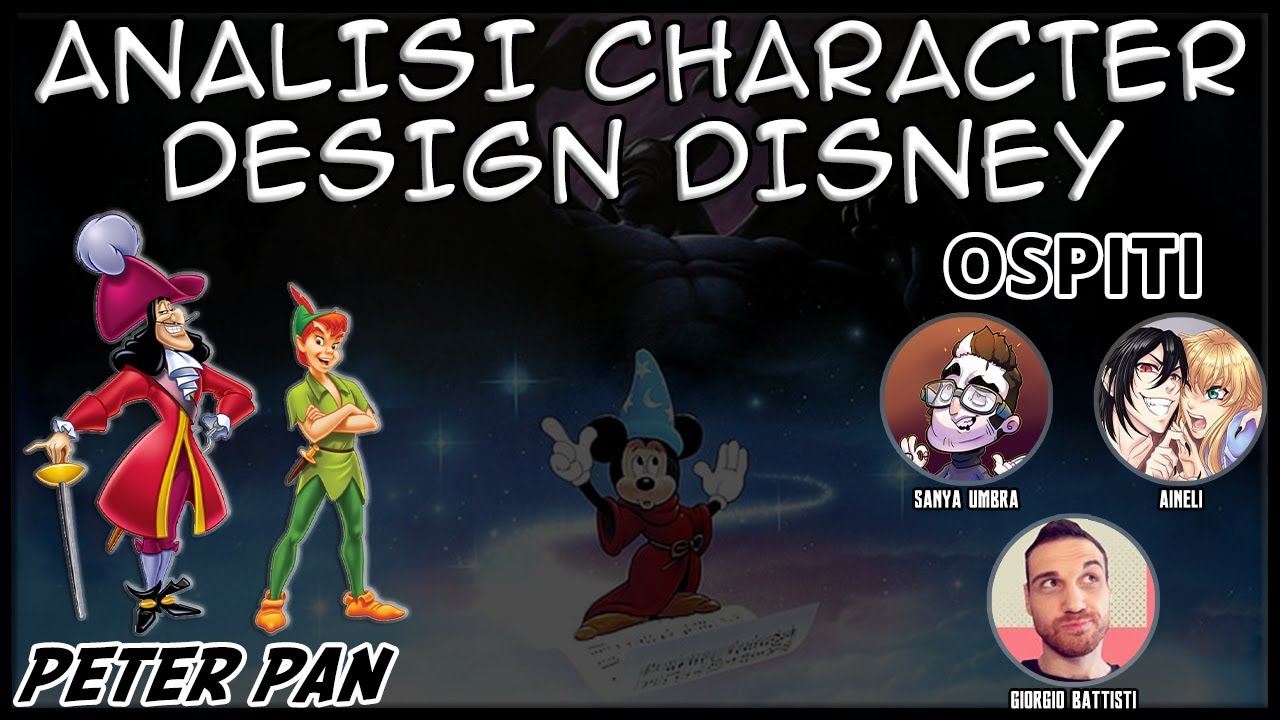 Analisi Character Design Disney - Peter Pan - YouTube