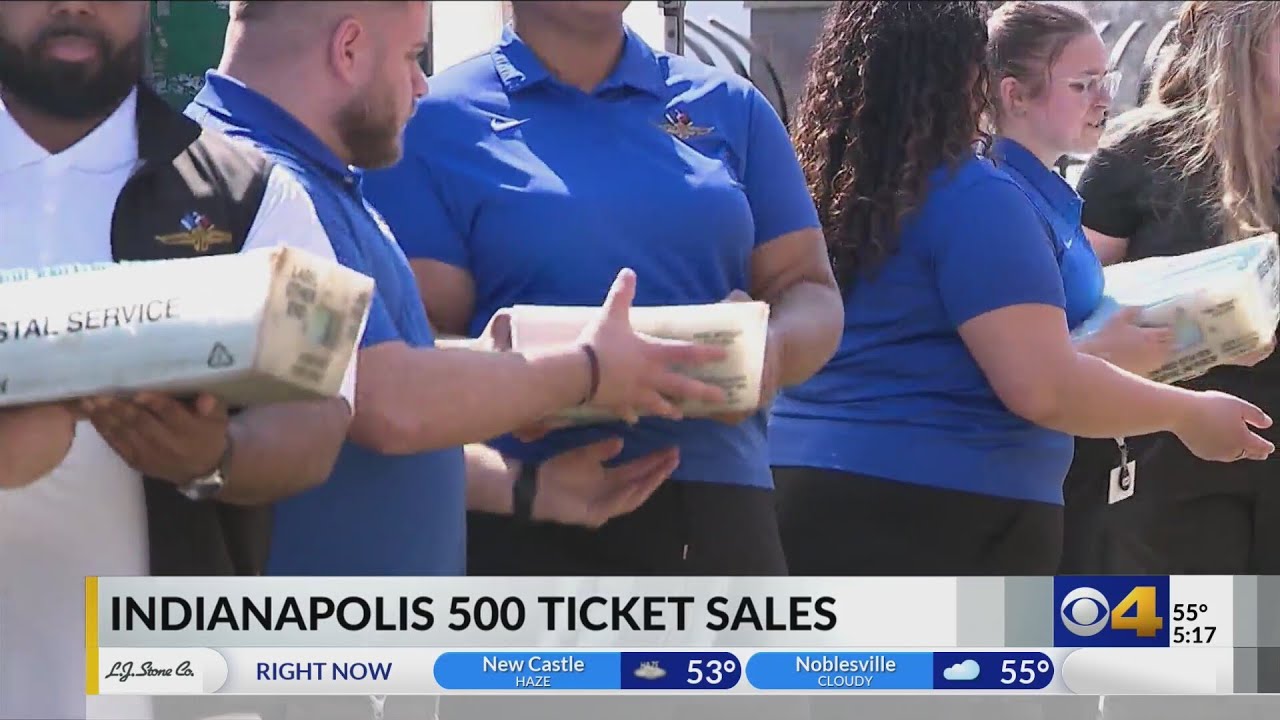 A look at Indianapolis 500 ticket sales as race quickly approaches ...