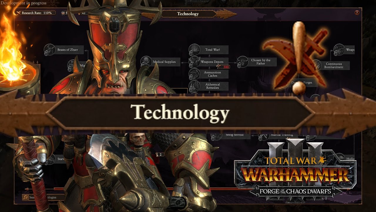 Chaos Dwarf Technology/Research Guide - Best Early and Mid game ...