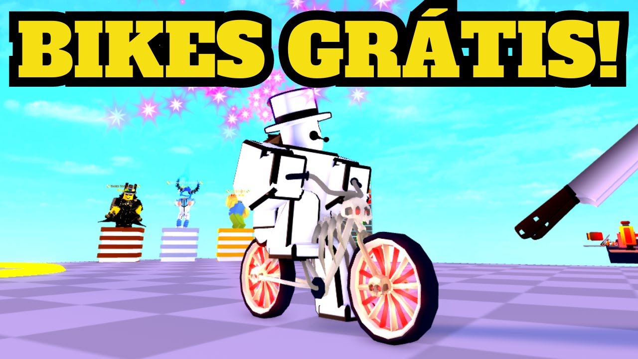 COMO CONSEGUIR BICICLETAS GRATIS NO OBBY DE BIKE - ROBLOX - YouTube