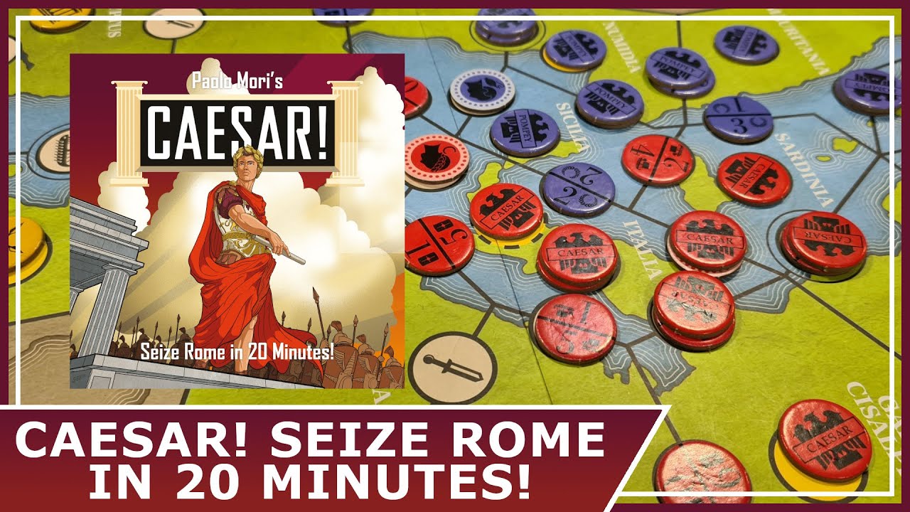 Caesar Seize Rome in 20 Minutes! Review - YouTube