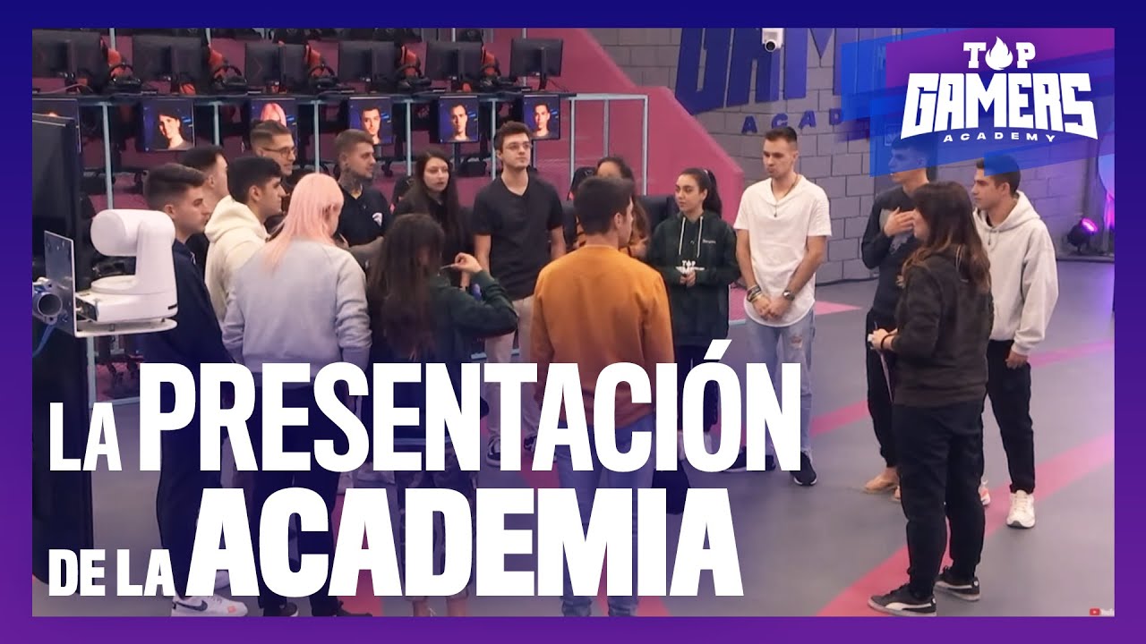 La PRESENTACIÓN de la ACADEMIA por ANOUC | TOP GAMERS ACADEMY - YouTube