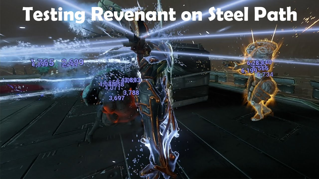 Testing Revenant on Steel Path - Warframe - YouTube