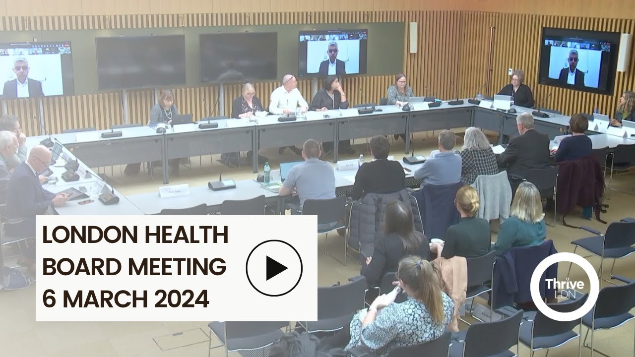 London Health Board deep dives into suicide prevention - YouTube