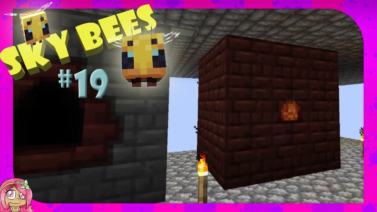Blast Furnace, Mushrooms, and a Steel Bee | Sky Bees | Ep19 | Minecraft ...