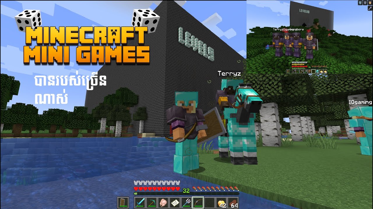 Minecraft Mini Game Multiplayer part 6 | Level 9-Level 10 ...