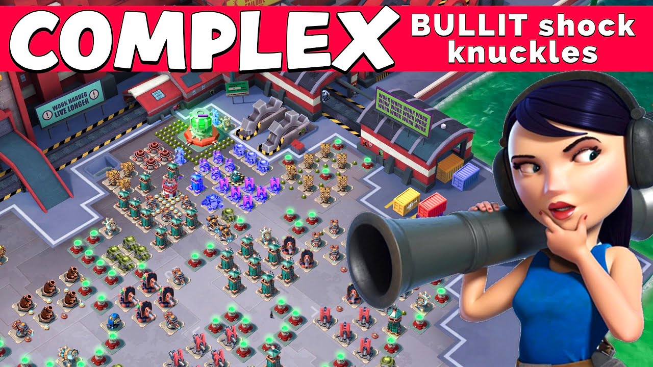 COMPLEX with Bullit SHOCK KNUCKLES 👊🏼 operation Deep Cut - BOOM BEACH ...