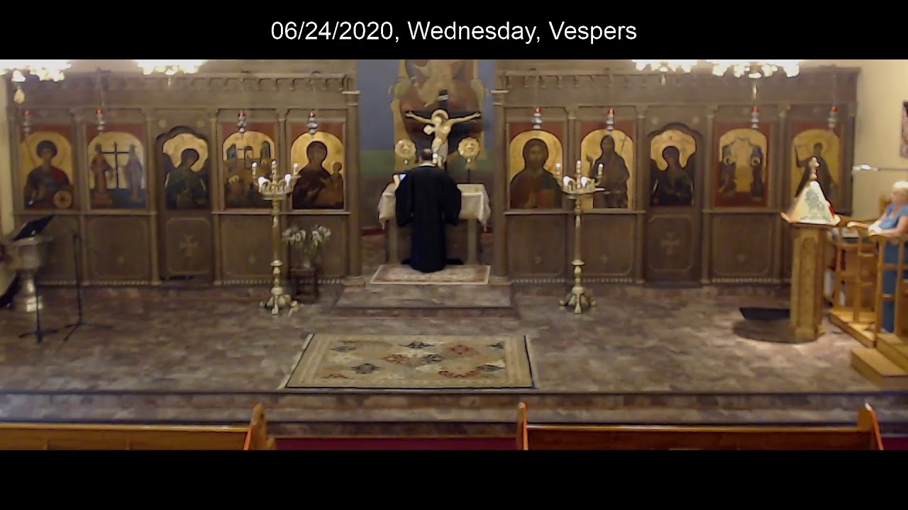06/24/2020, Wednesday, Vespers - YouTube