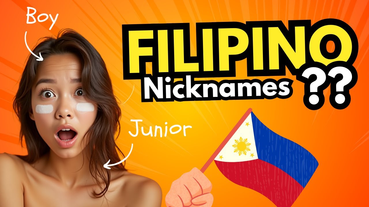 Ever Wondered Why Filipinos Have So Many Nicknames? - YouTube