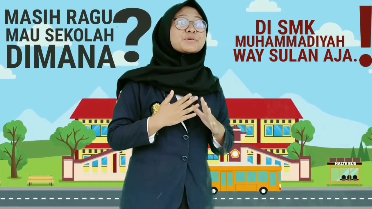 PROFIL PPDB SMK MUHAMMADIYAH WAY SULAN #VERSI ANIMASI - YouTube