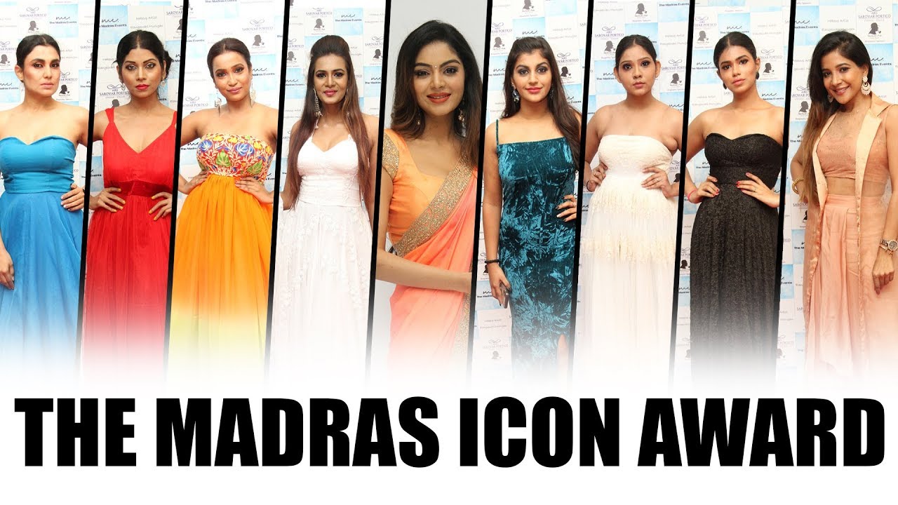 The Madras icon awards | Fashion Show | Yashika Aanand | Provoke TV ...