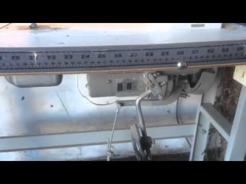 Juki DDL-8500 Sewing Machine - YouTube