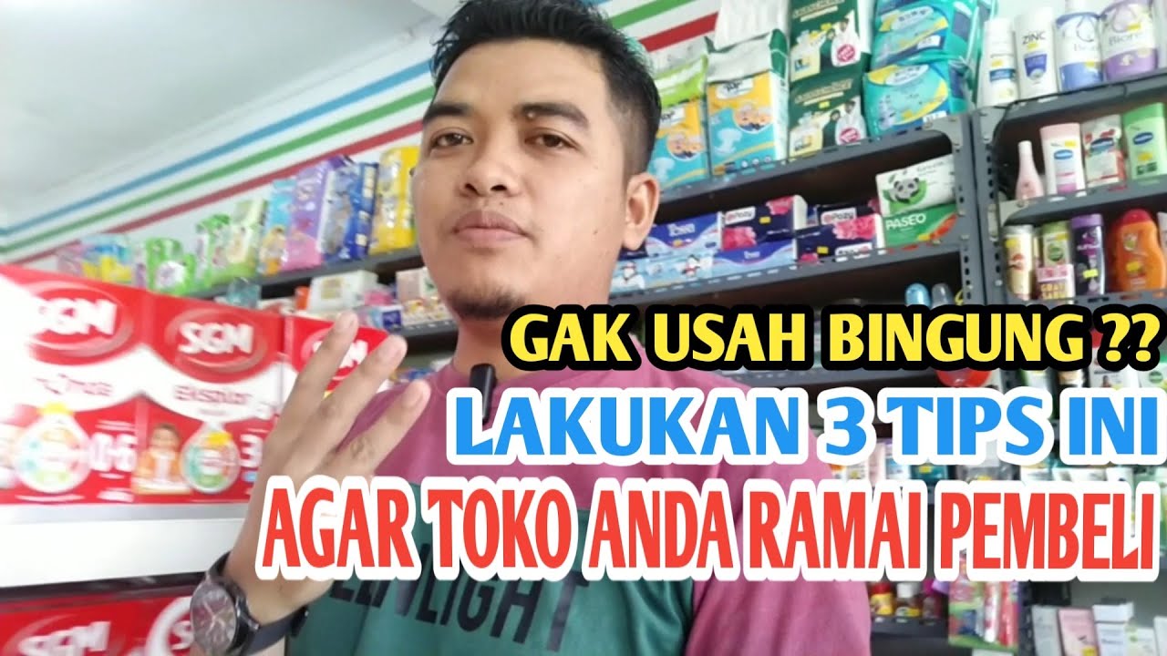 CARA MEMBUAT TOKO SEMBAKO RAMAI PEMBELI - YouTube