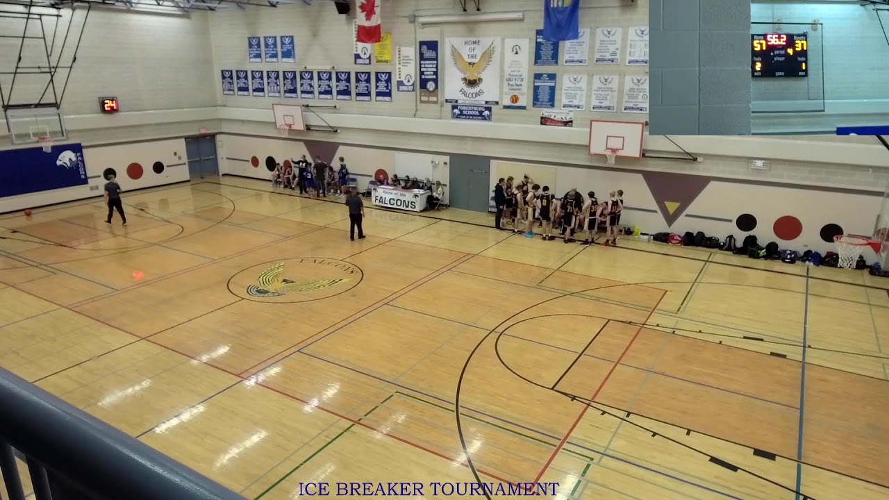Forestburg School Sr. High Boys Basketball Ice-Breaker Tournament - YouTube