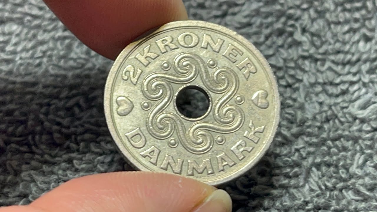 1992 Denmark 2 Kroner Coin • Values, Information, Mintage, History, and ...