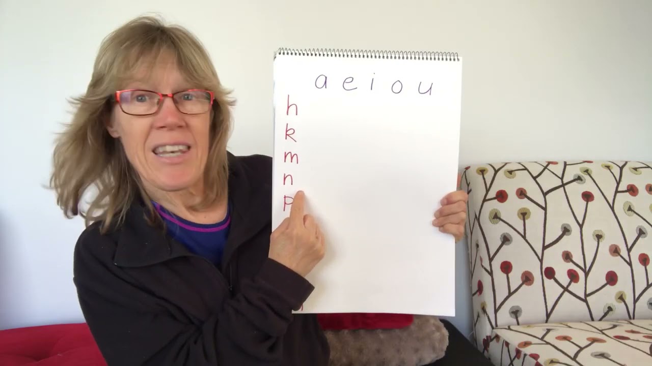 Sharon Holt explains her tips for pronunciation of the sounds in te reo ...
