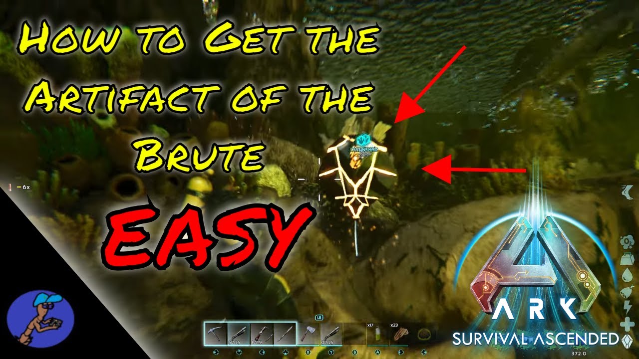 How to Get the Artifact of the Brute EASY in Ark Survival Ascended S1 ...