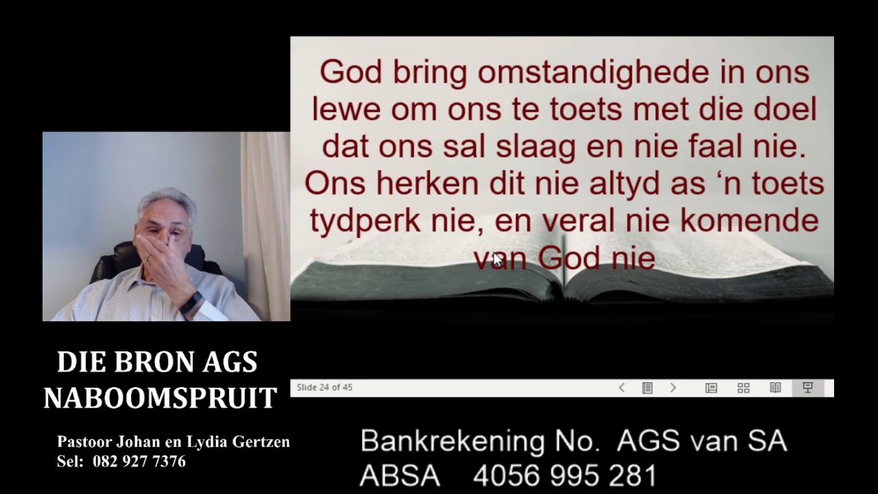 GOD IS GETROU, HY SAL JOU HELP - YouTube
