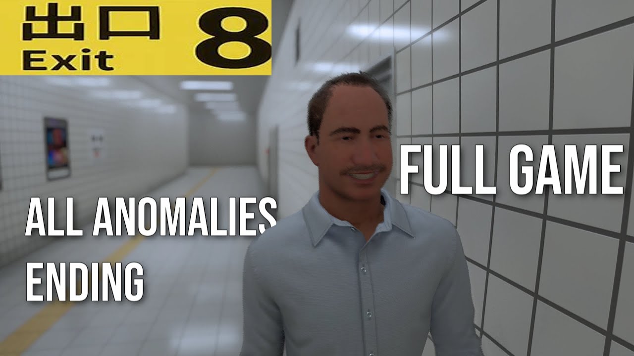 The Exit 8 - All Anomalies, Full Game - YouTube