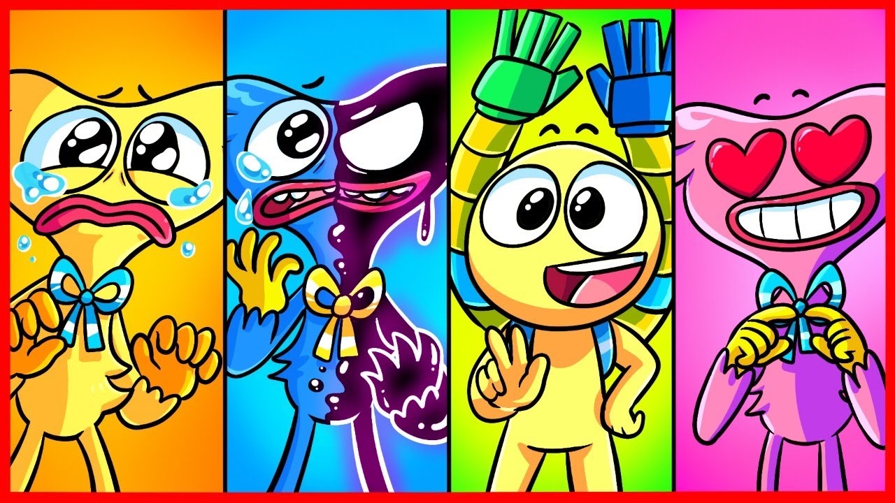 HUGGY WUGGY.EXE IS SO SAD WITH PLAYER - Poppy Playtime & Fnaf Best ...