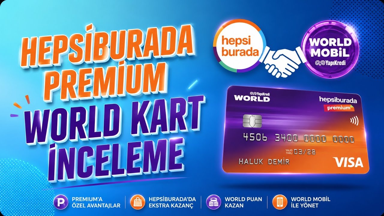 Hepsiburada Premium World Kart İnceleme - YouTube