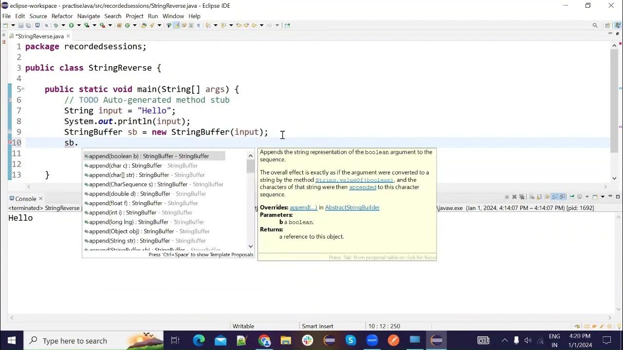 How To Reverse A String In Java Java Coding Strings Coding Java Strings Interview