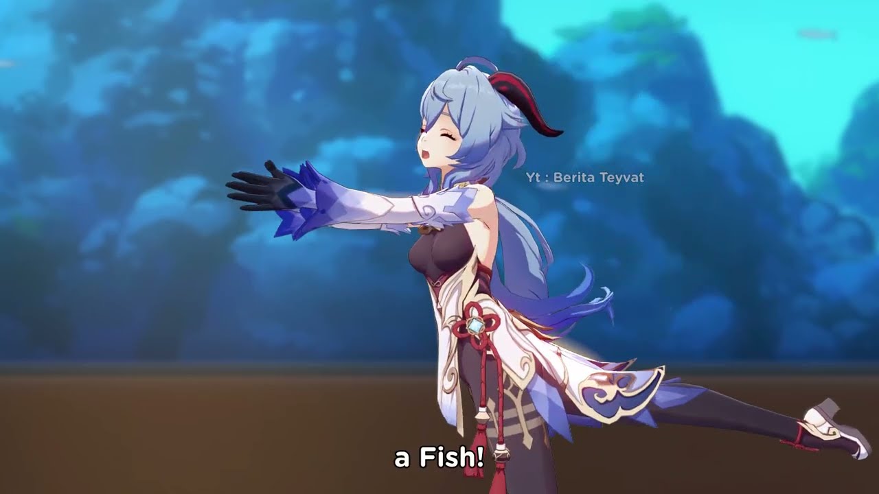 Ganyu And Keqing Sakana 🐟 Lycoris Recoil Youtube