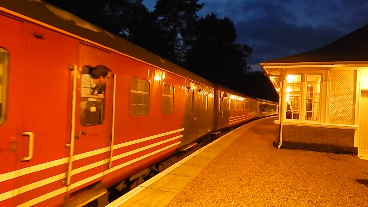 ScotRail and Caledonian Sleeper Trains at Bridge of Orchy 17 August ...