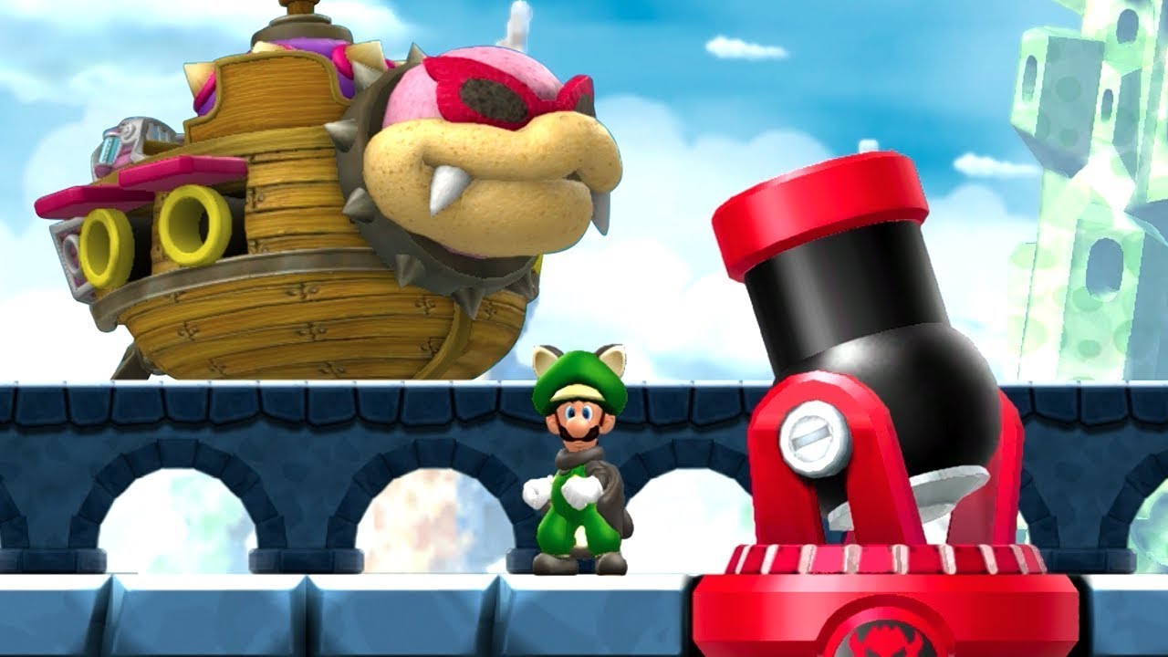 New Super Luigi U Walkthrough 100% HD -6 Rock-Candy Mines Vs. Boom Boom ...