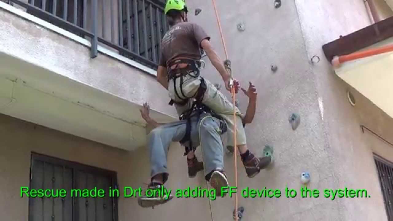 rescue FF device and frictioned branch - YouTube