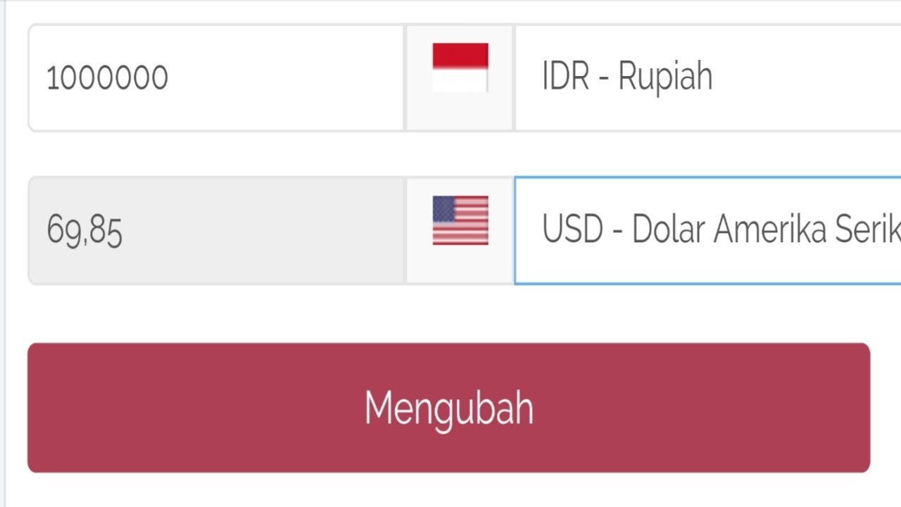 Cara Menghitung Usd Ke Rupiah DerivBinary
