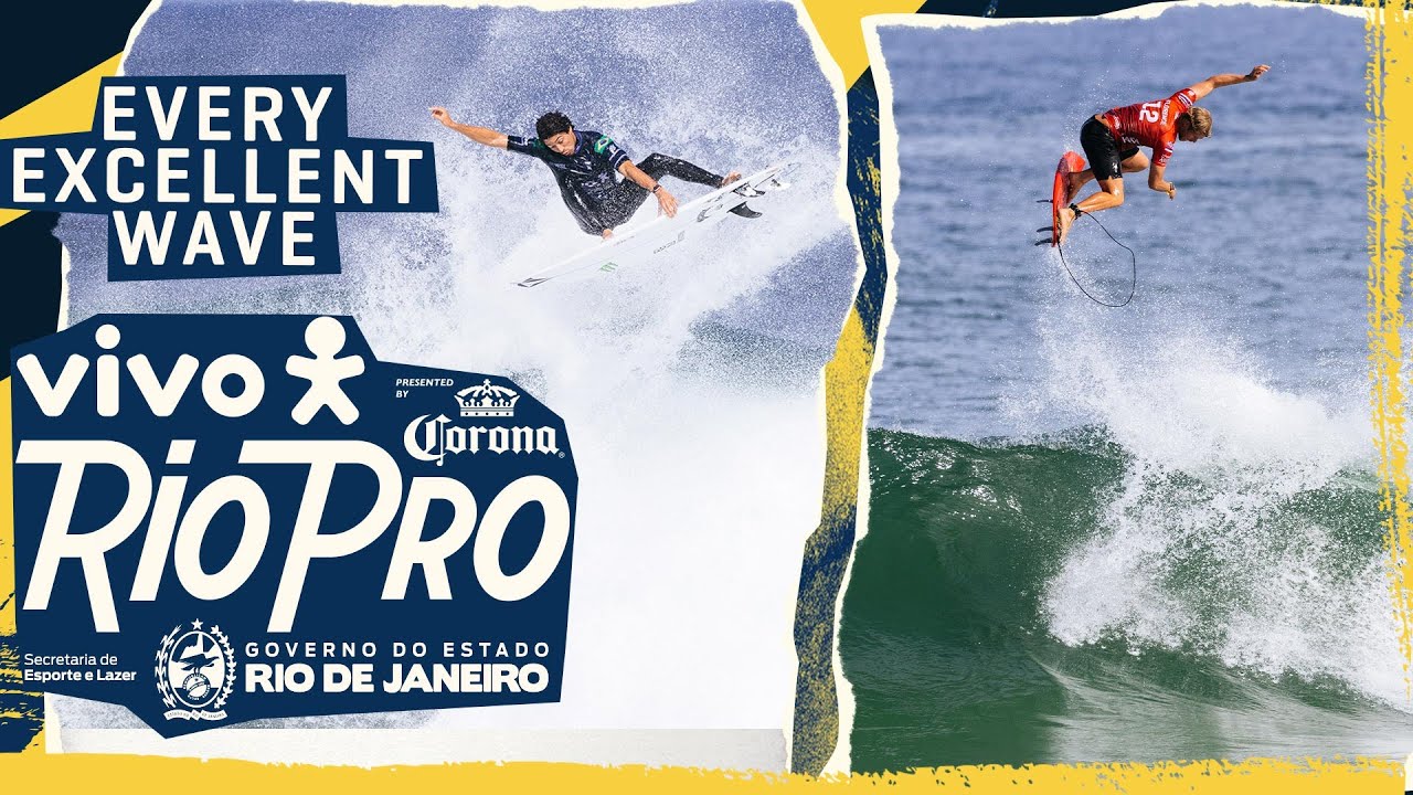 EVERY EXCELLENT WAVE - Vivo Rio Pro presented by Corona 2023 - YouTube