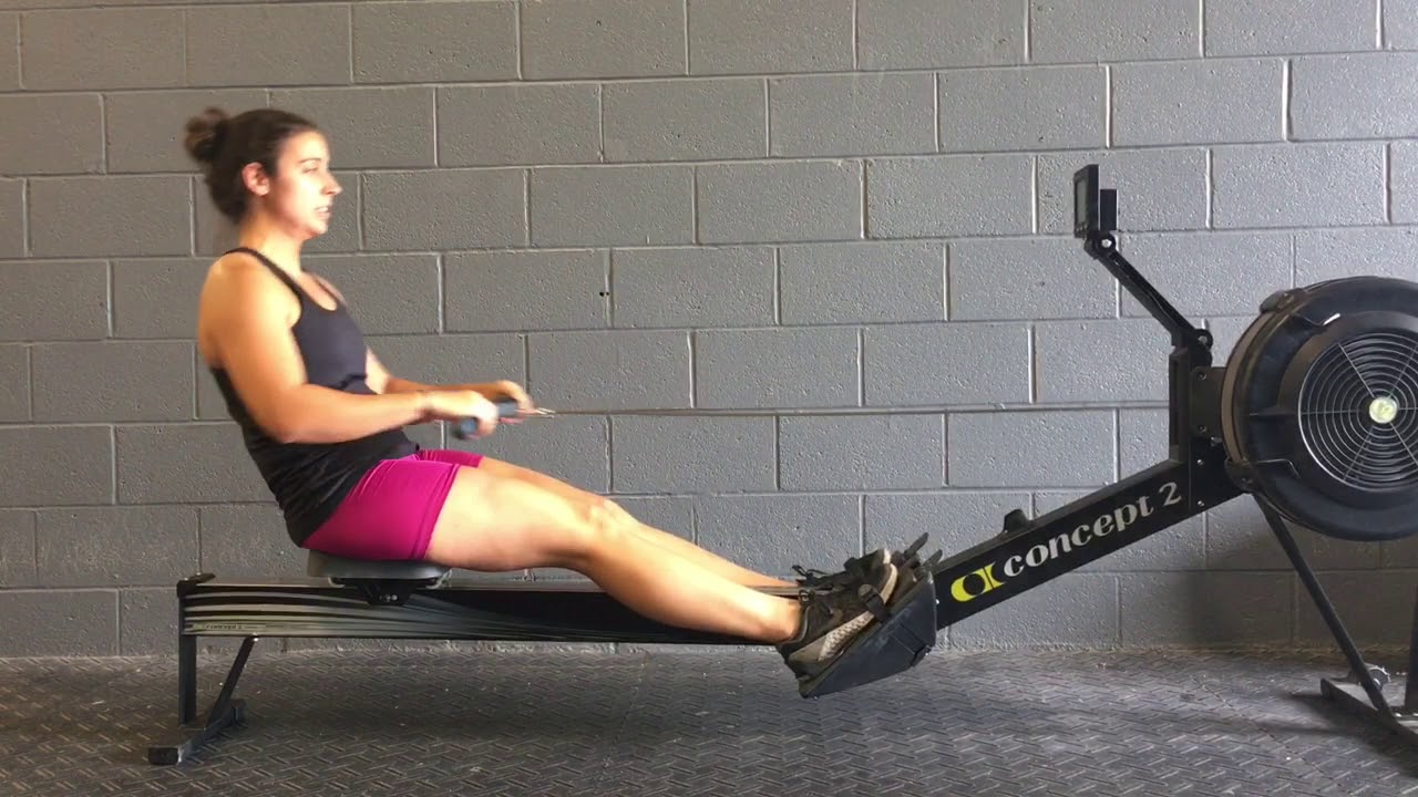 Rowing Machine - Chain Height Technique Faults - YouTube