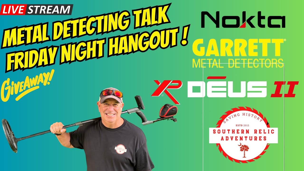 Metal Detecting Hangout -Live Stream Friday Night - YouTube
