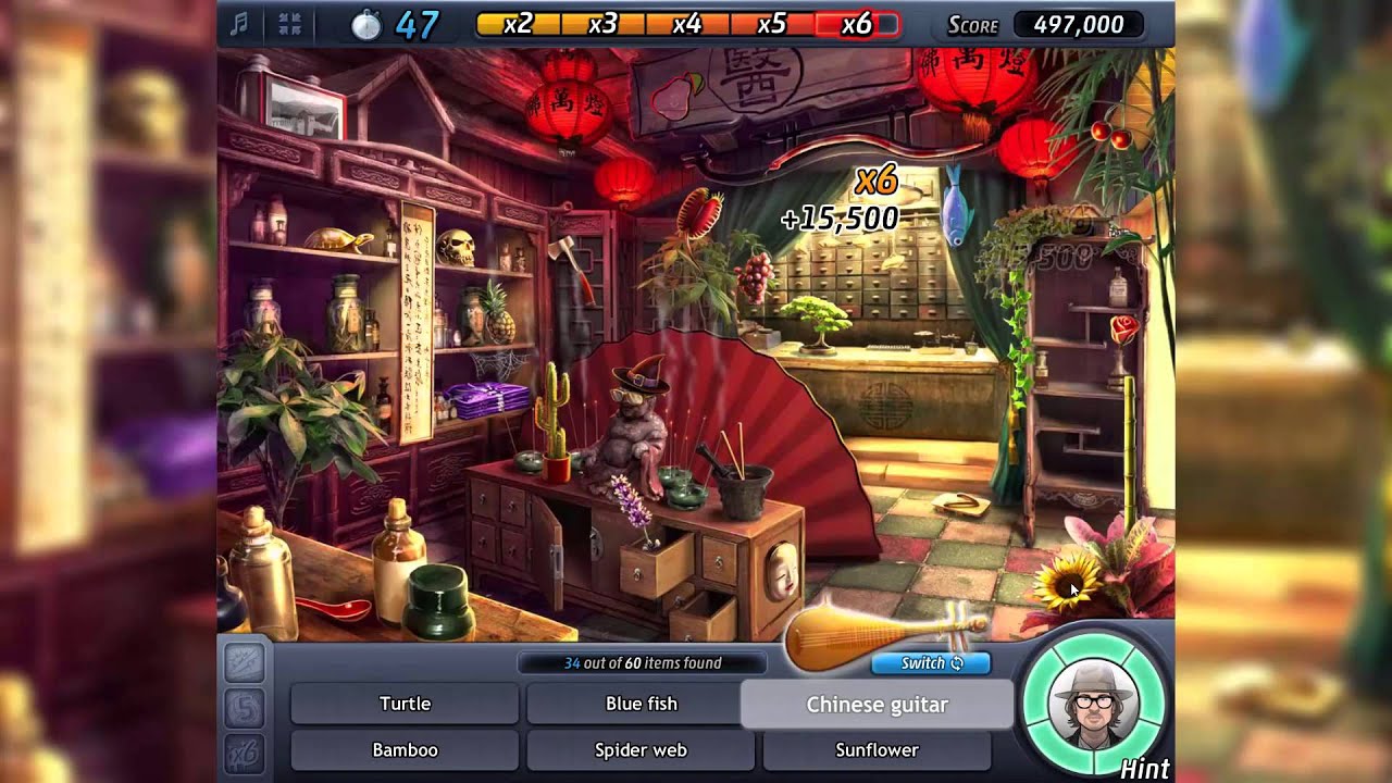 Criminal Case-Pacific Bay-Case #11-Herbal Shop Bonus ALL ITEMS - YouTube