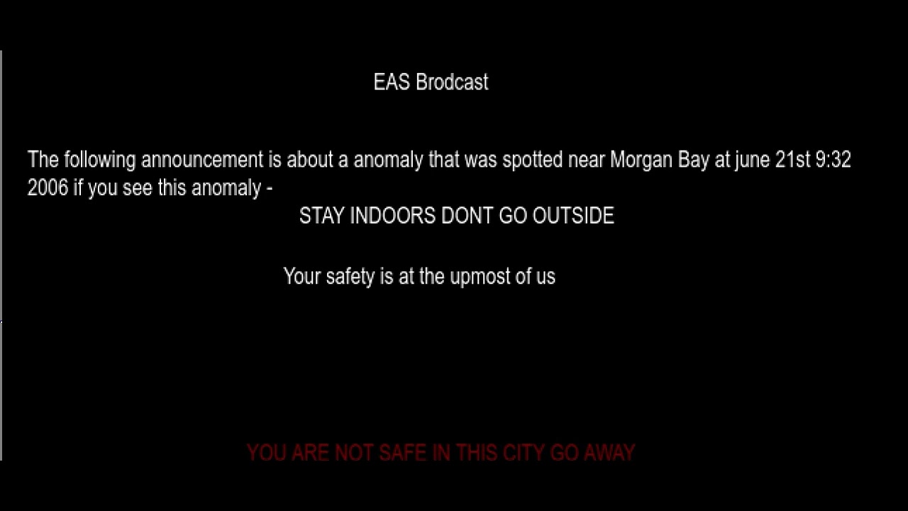 EAS DANGER MESSAGE - YouTube