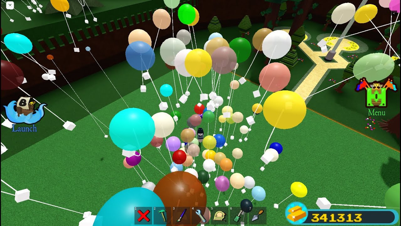 A Balloon Bomb In Babft - YouTube