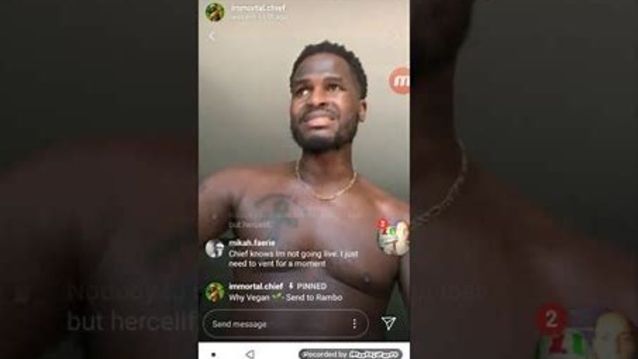 Nature Boi HAS GONE TO FAR Getting Head on LIve after just telling ...