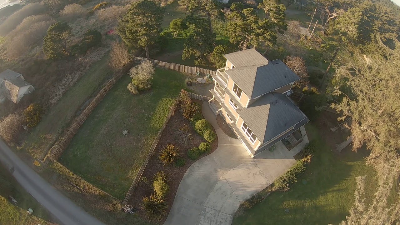 aerial shot of house at angle - YouTube